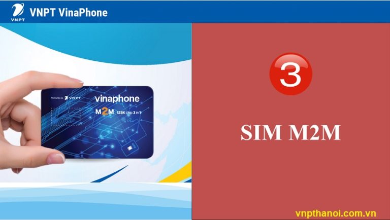 Bảng giá Sim M2M Vinaphone - Ưu đãi 2024